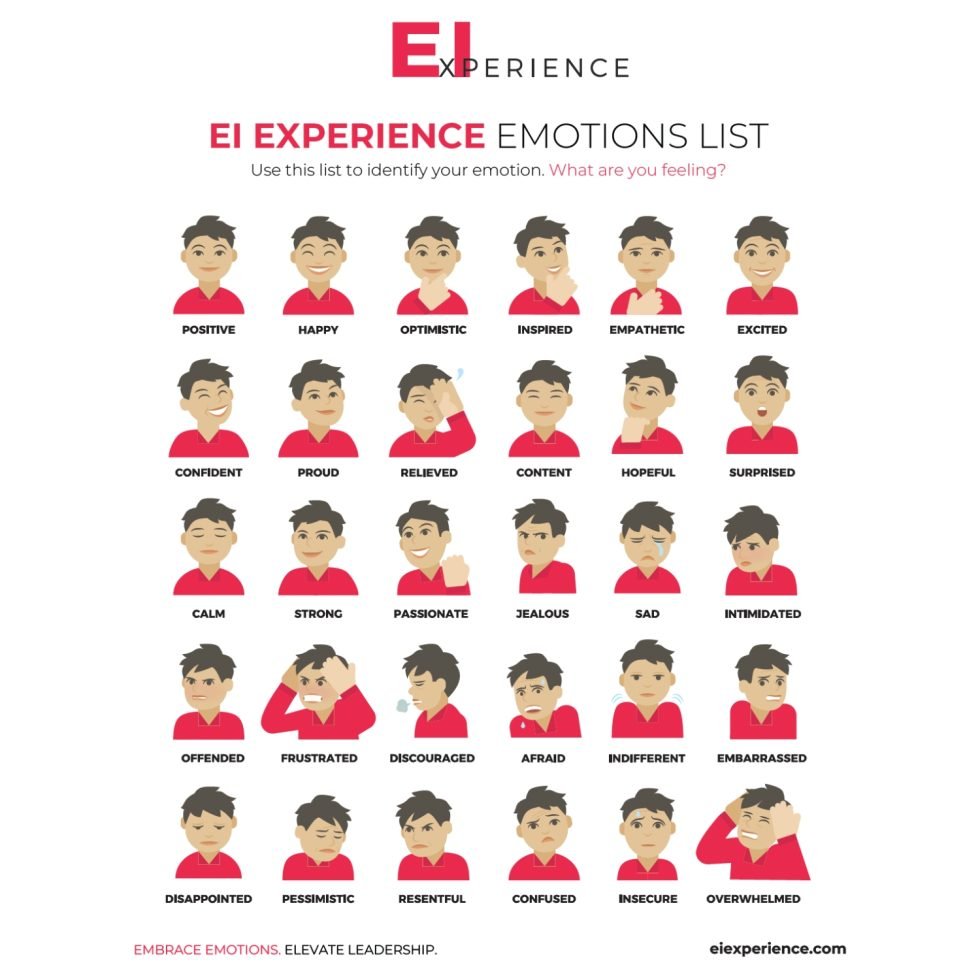 Emotional Intelligence Tools | EQ Activities | EI Experience
